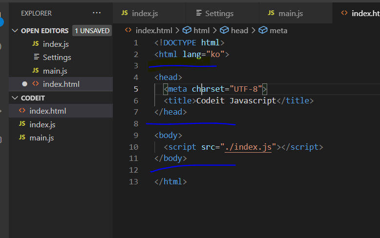 Shift + Alt + F | 코드잇